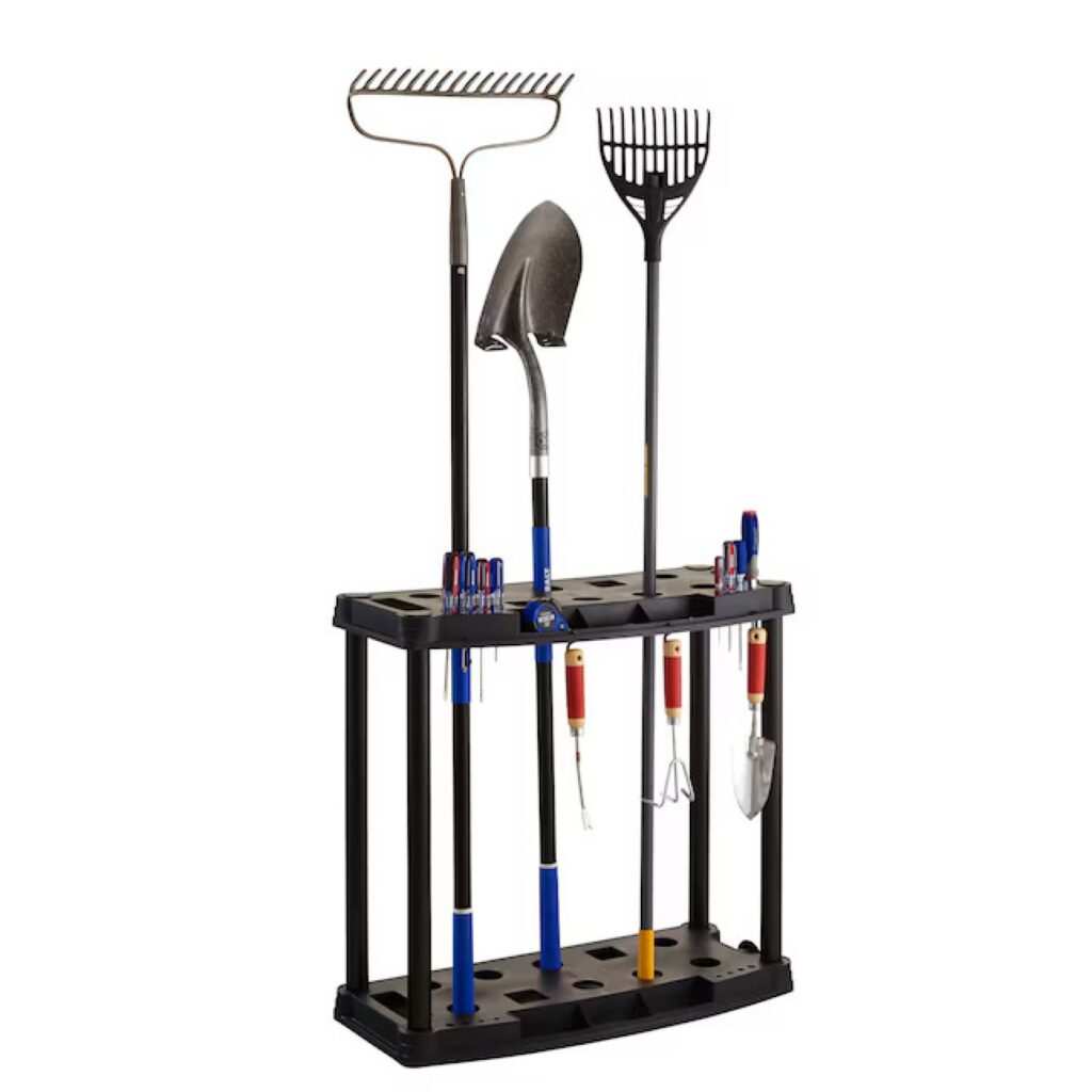 Long-Handled Tool Storage Rack Organizer - Made in the USA